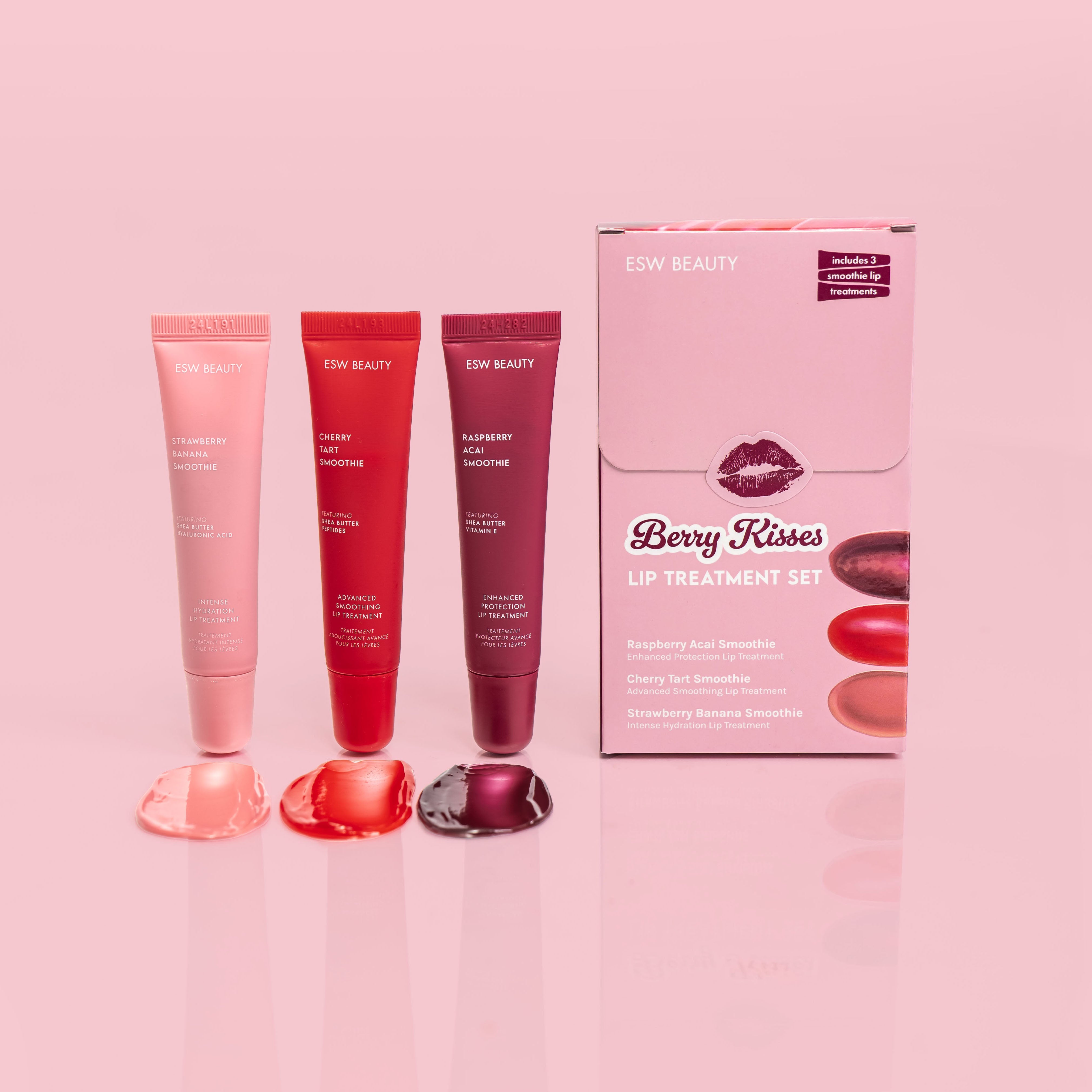 Berry Kisses Lip Treatment Trio Set | ESW Beauty