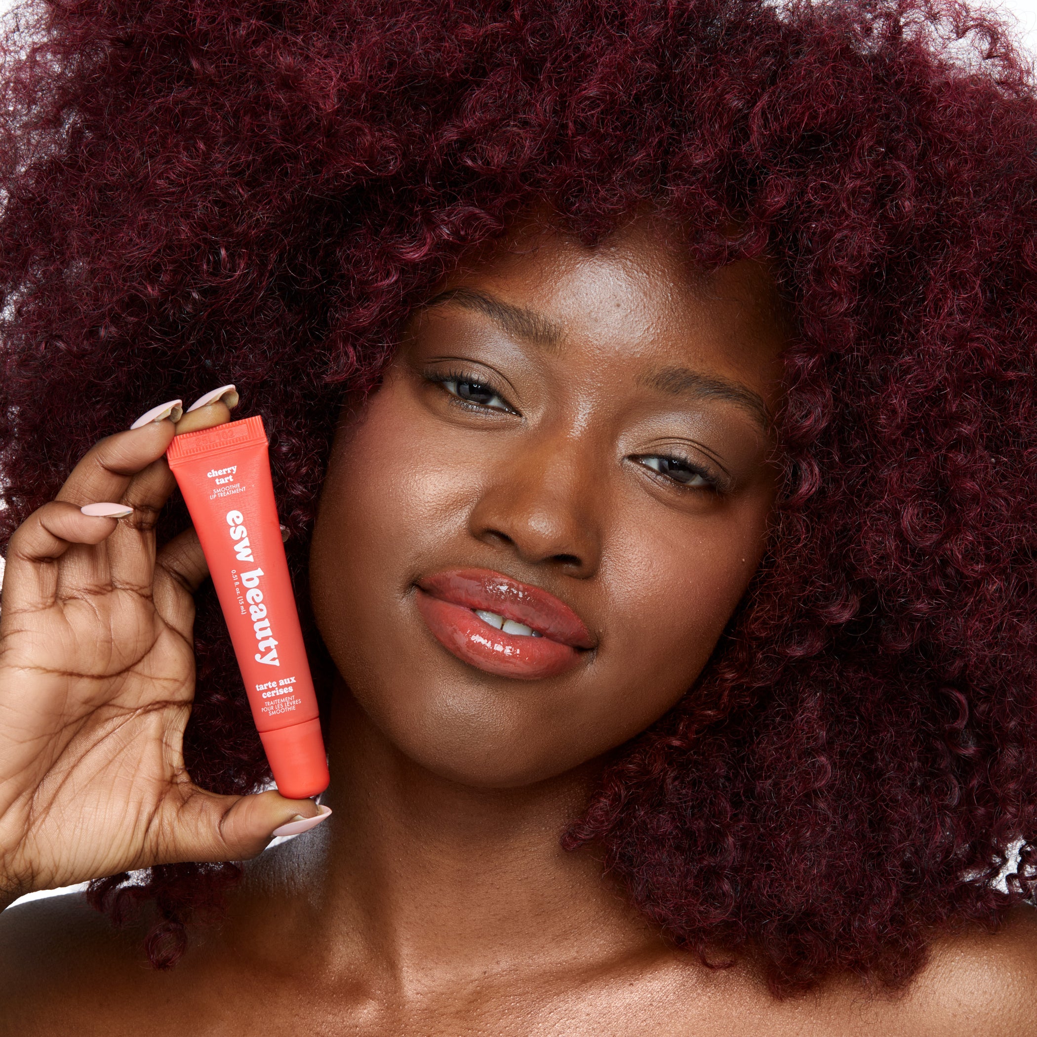 Cherry Tart Smoothie Advanced Smoothing Lip Treatment | ESW Beauty