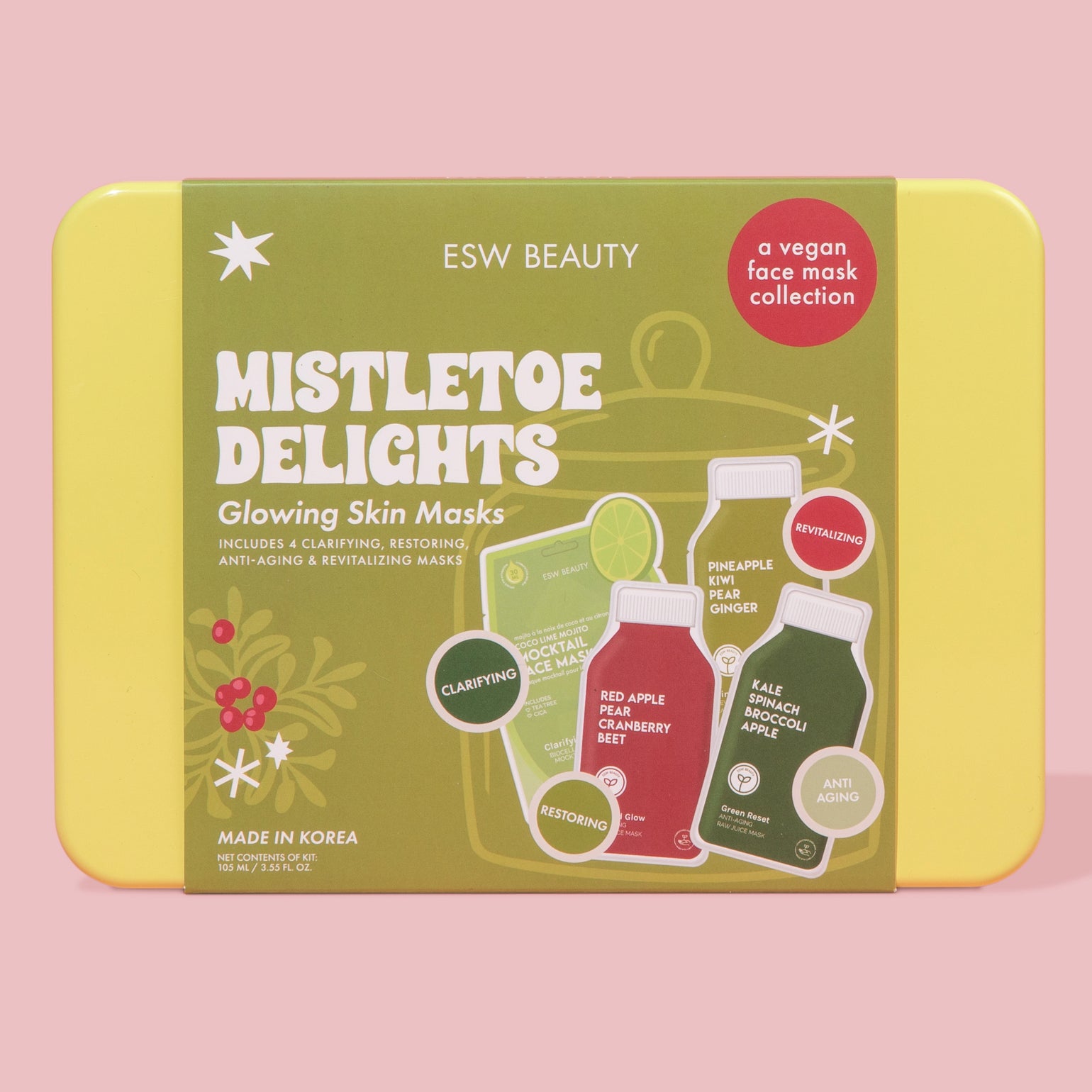 ESW Beauty | Clean Beauty Raw Juice Sheet Masks